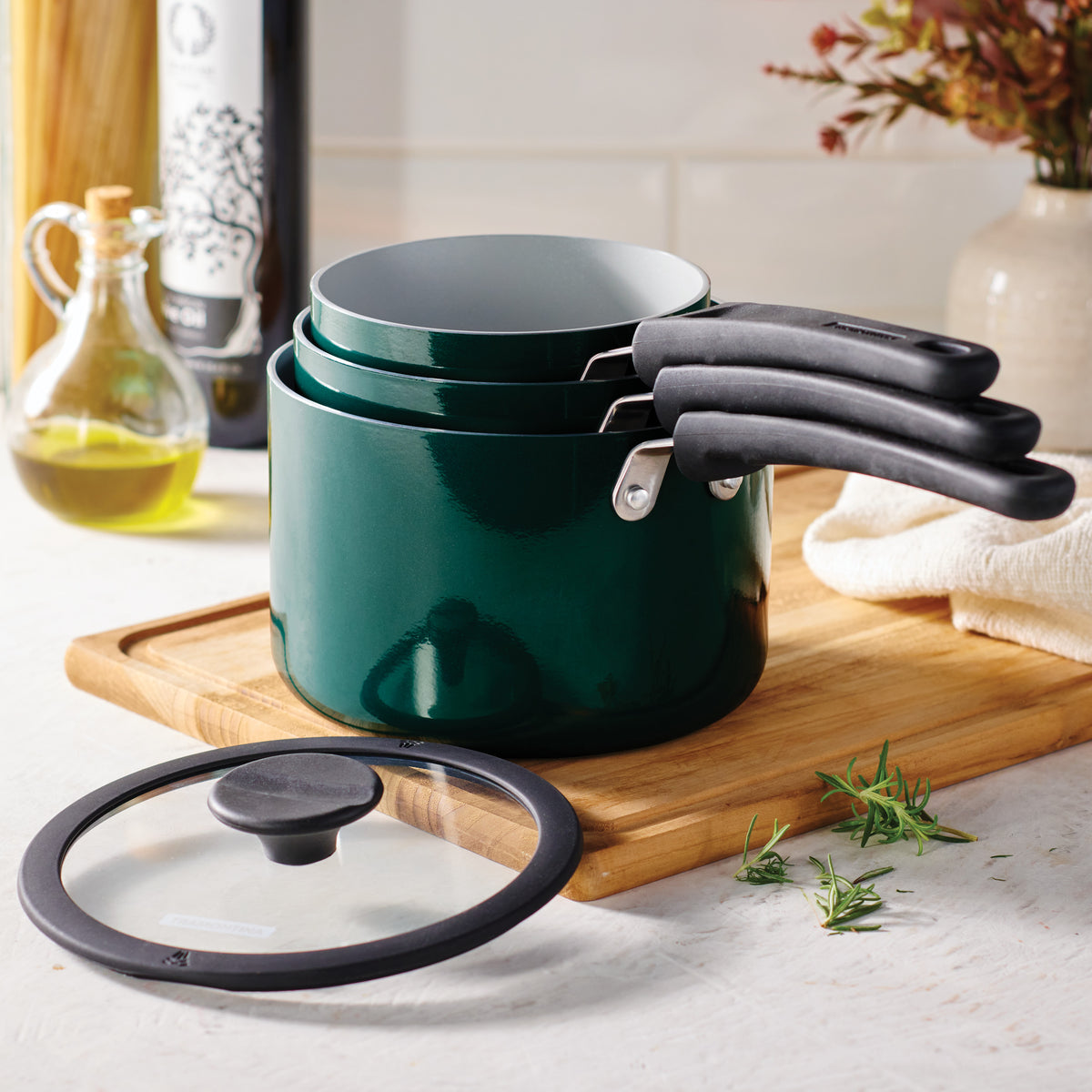 Nesting 6 Piece Ceramic Nonstick Cookware Set – Tramontina Canada